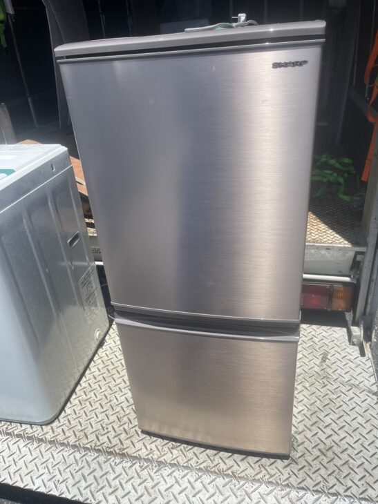 2018年製冷蔵庫 SJ-D14E シャープ製を市川市で【出張買取】しました。 ｜出張買取MAX