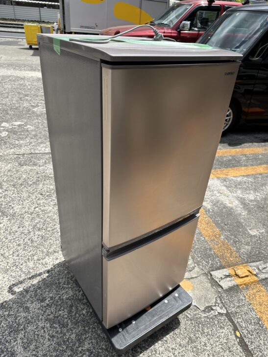 【八王子市】2ドア冷蔵庫 SJ-D14E-N シャープ製を【高価買取】 ｜出張買取MAX