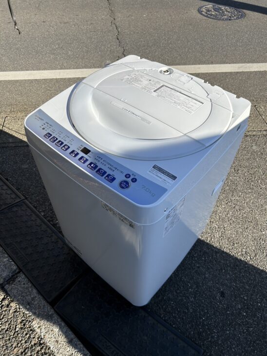 ご提案は【高価買取】シャープ 洗濯機 ES-T715-W 2023年製 千葉県成田市東和田 ｜出張買取MAX