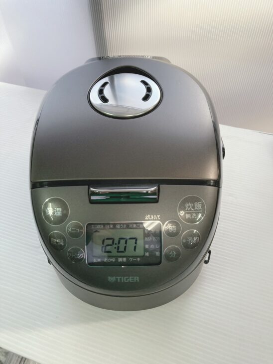 埼玉県秩父郡東秩父村へ出張買取 タイガー IHジャー炊飯器 JPF-G055 2025年製で状態良好のため高評価査定 ｜出張買取MAX
