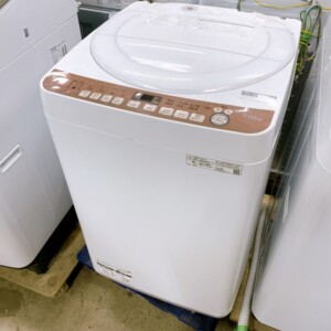 栃木県大田原市へSHARP ES-T712-T 電気洗濯機買取 多少使用感ありのため状態を考慮して査定しました ｜出張買取MAX